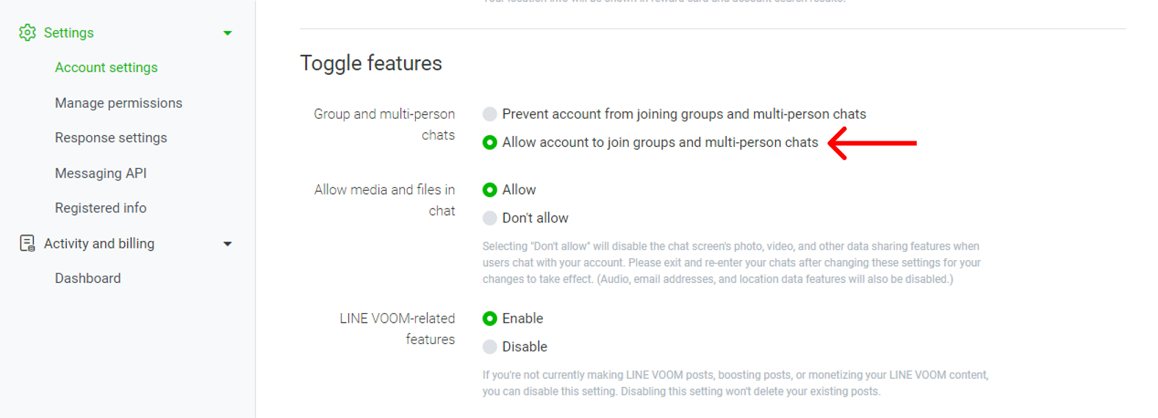 LINE messenger